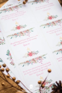 Free Printable Advent Calendar with Scriptures - The American Patriette